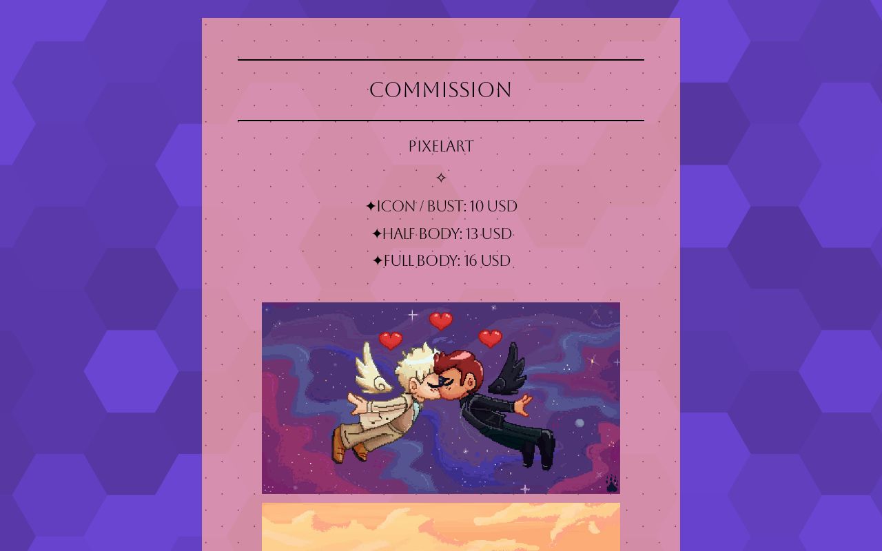Commission pixel art